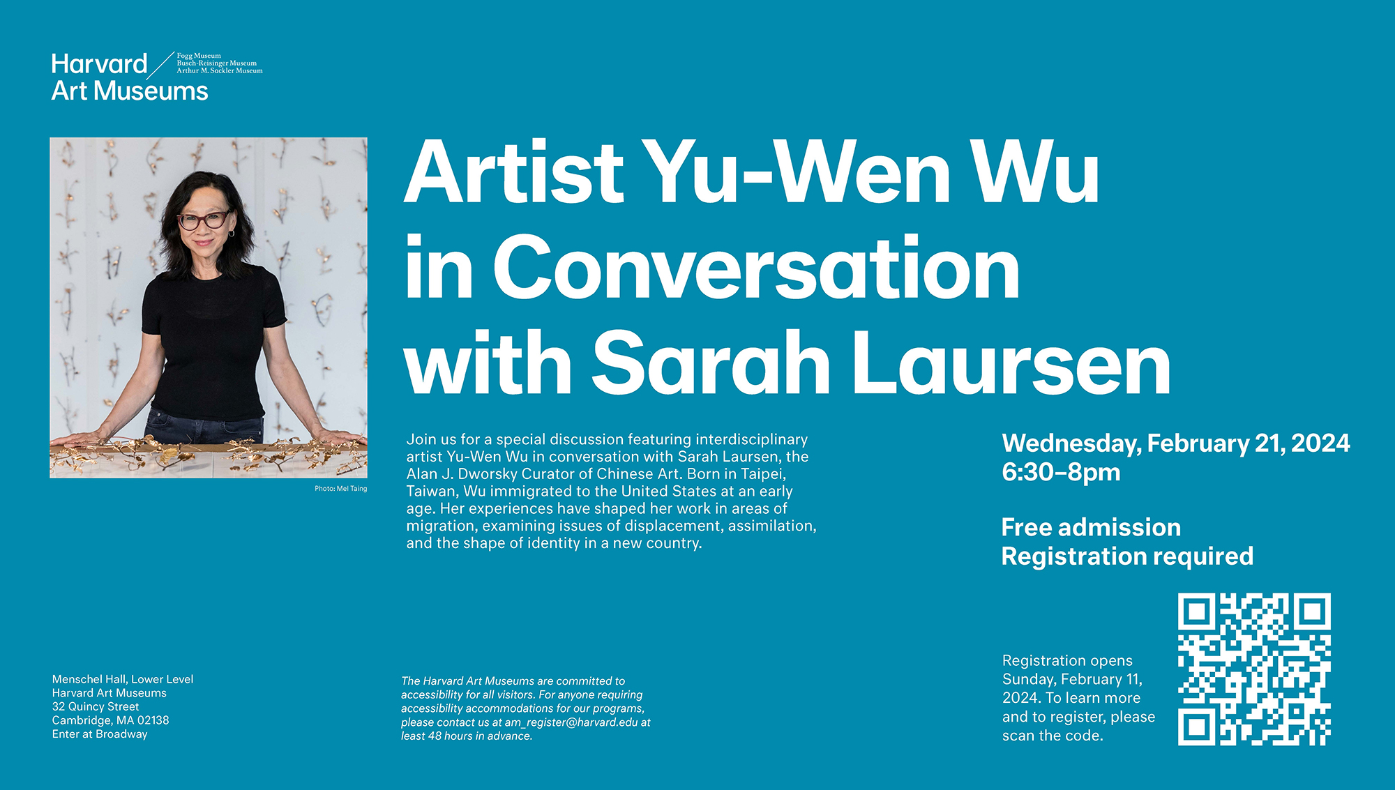 Artist Yu-Wen Wu in Conversation with Sarah Laursen | Department of ...